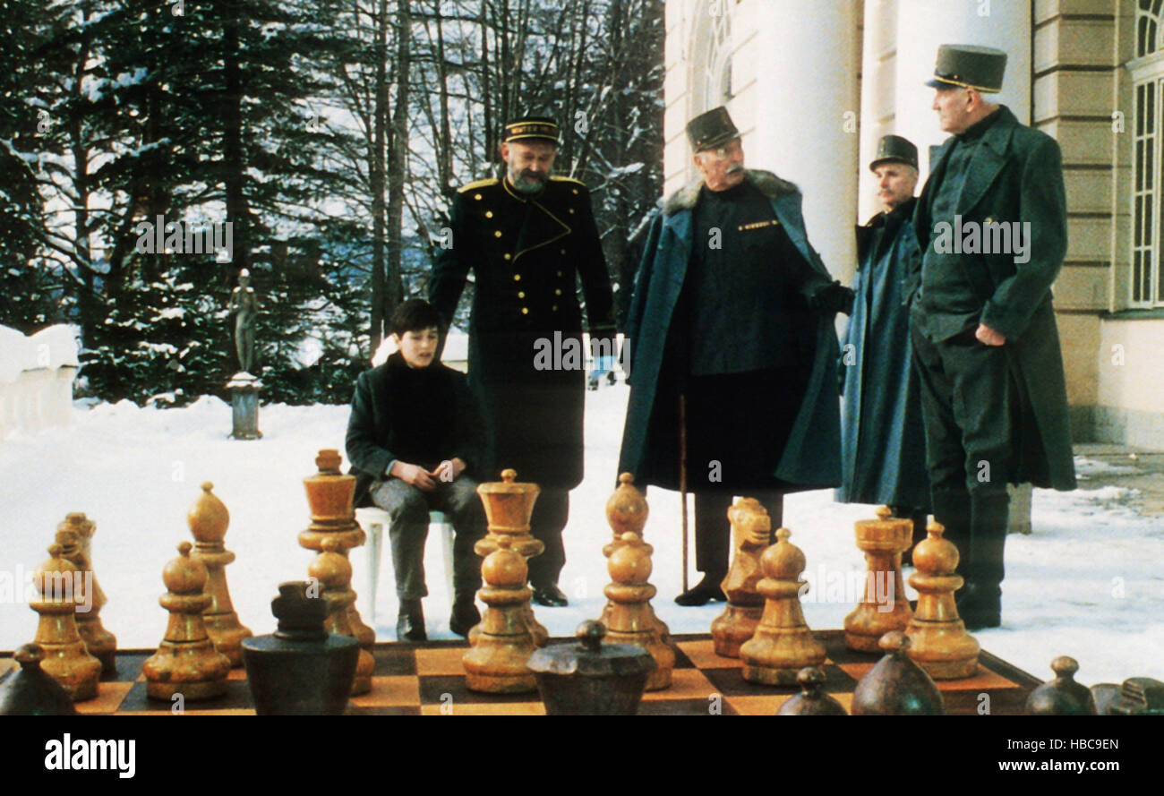 BURNING SECRET, David Eberts (seated), 1988, © Vestron Pictures ...