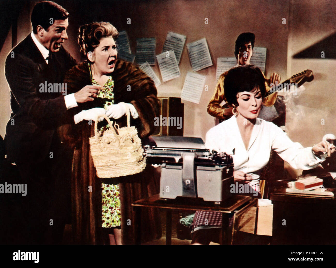 BYE BYE BIRDIE, from left: Dick Van Dyke, Maureen Stapleton, Janet ...