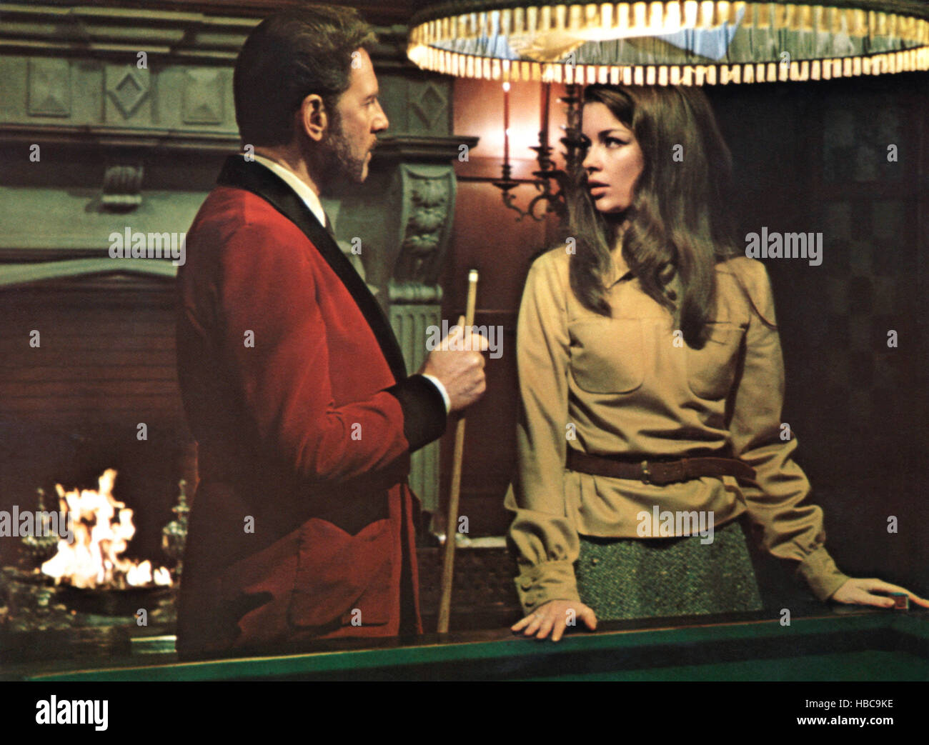 CASTLE KEEP, Burt Lancaster, Astrid Heeren, 1969 Stock Photo - Alamy