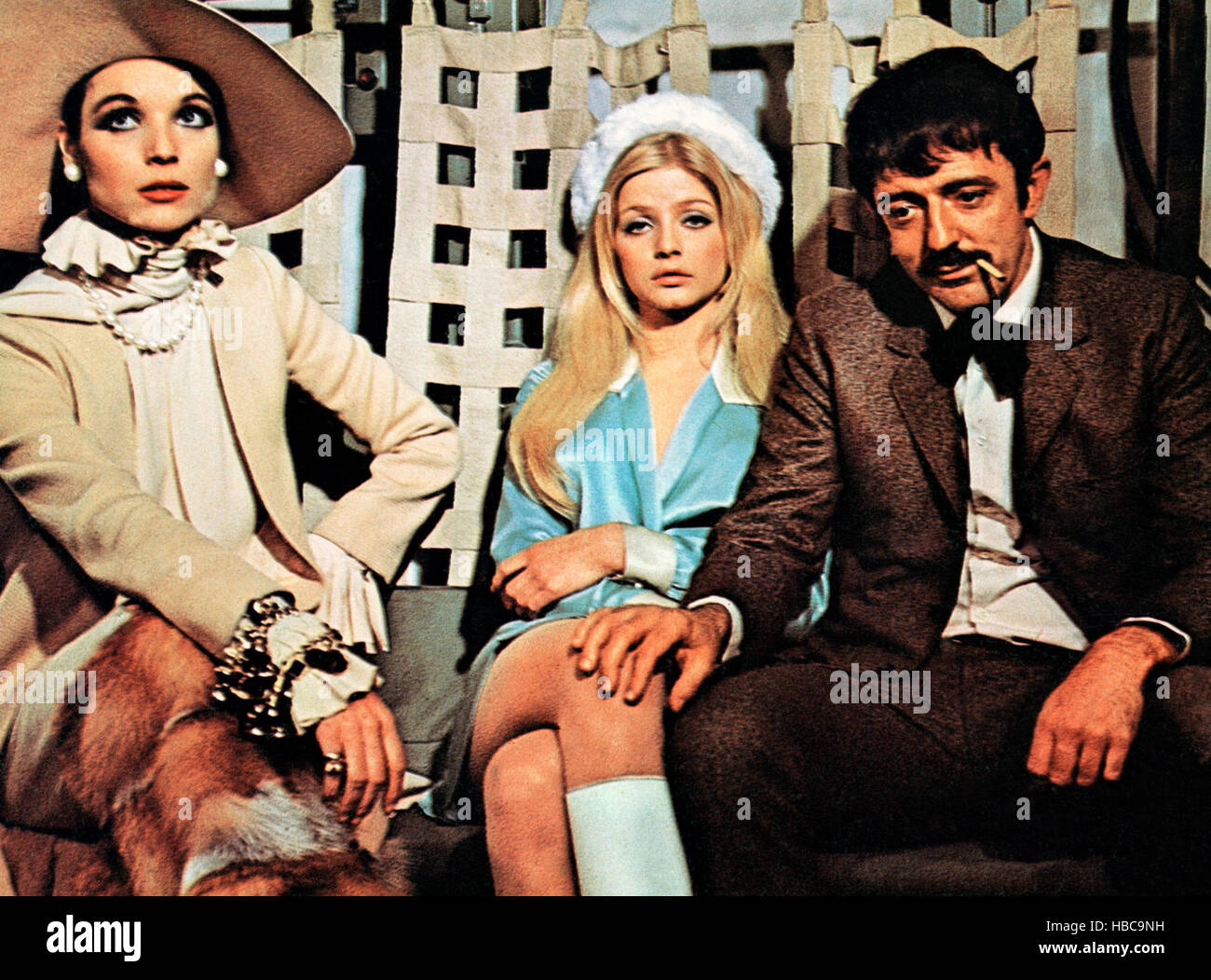 Candy From Left Elsa Martinelli Ewa Aulin John Astin 1968 Stock