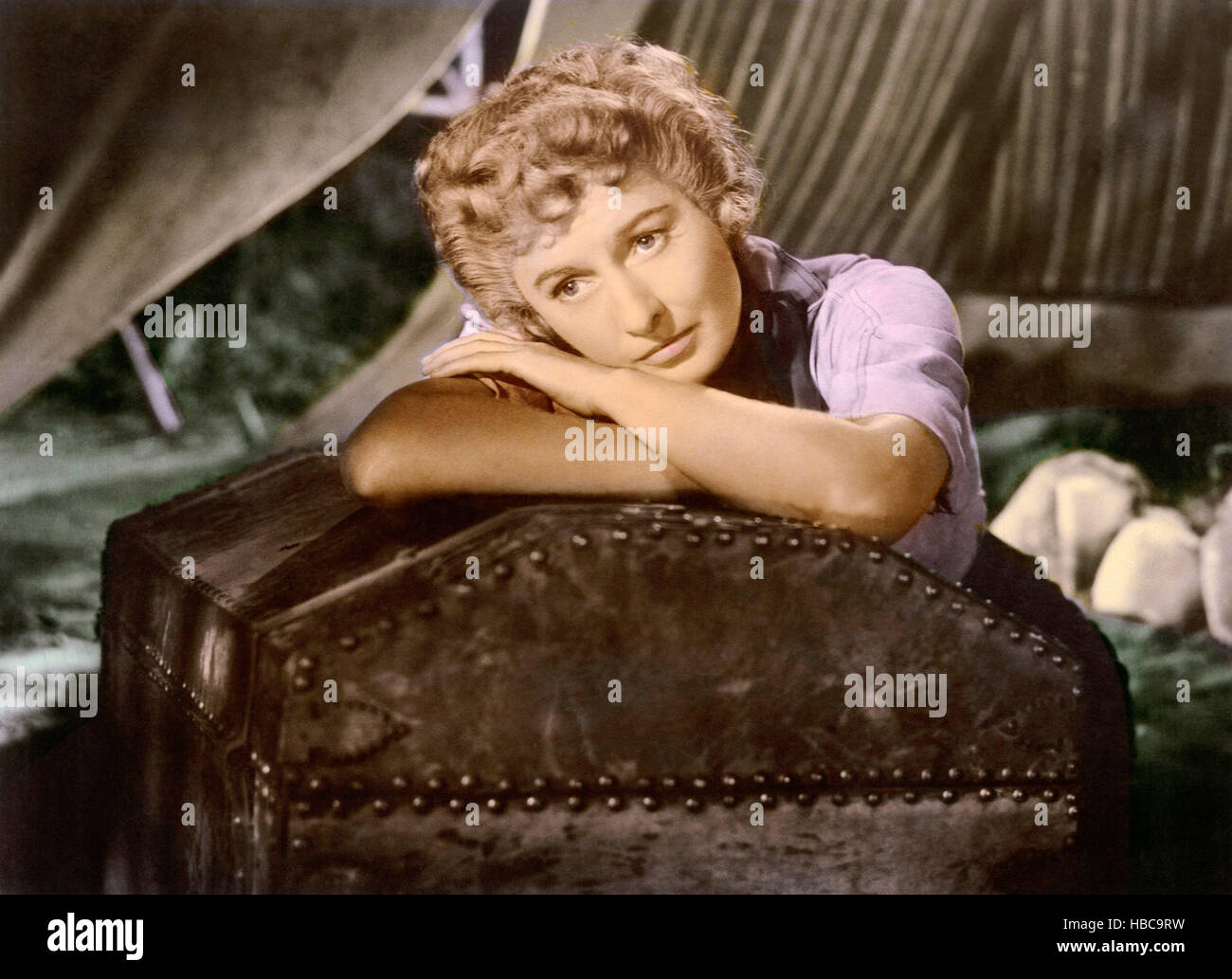 CATTLE QUEEN OF MONTANA, Barbara Stanwyck, 1954 Stock Photo - Alamy