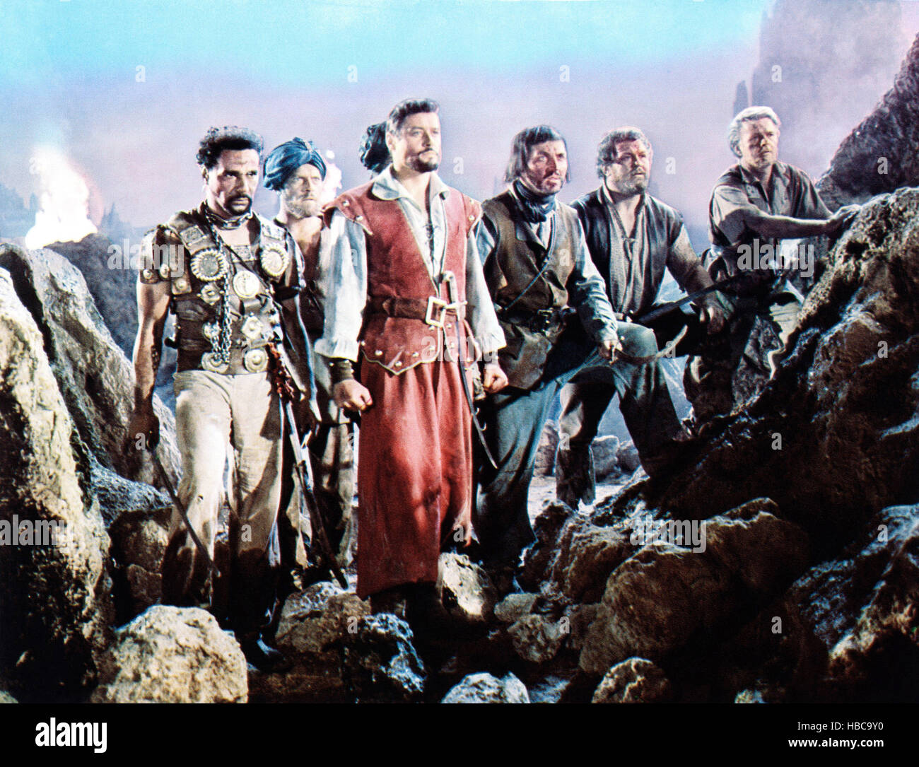 CAPTAIN SINDBAD, front from left: Geoffrey Toone, Guy Williams, John ...