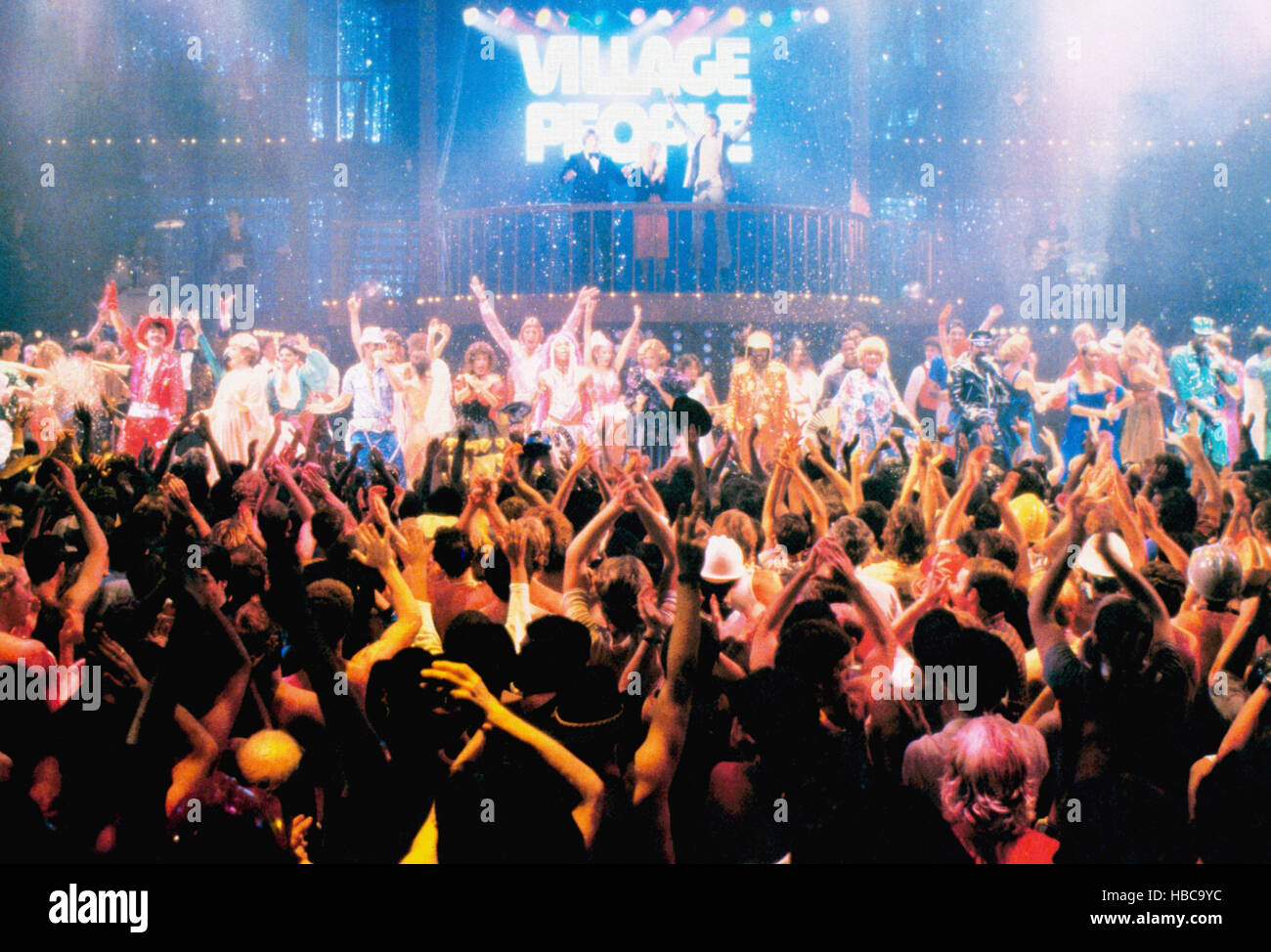 CAN'T STOP THE MUSIC, on stage: The Village People, Randy Jones (cowboy ...