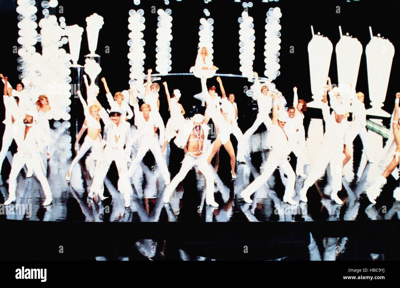 CAN'T STOP THE MUSIC, front from left: The Village People: Ray Simpson ...