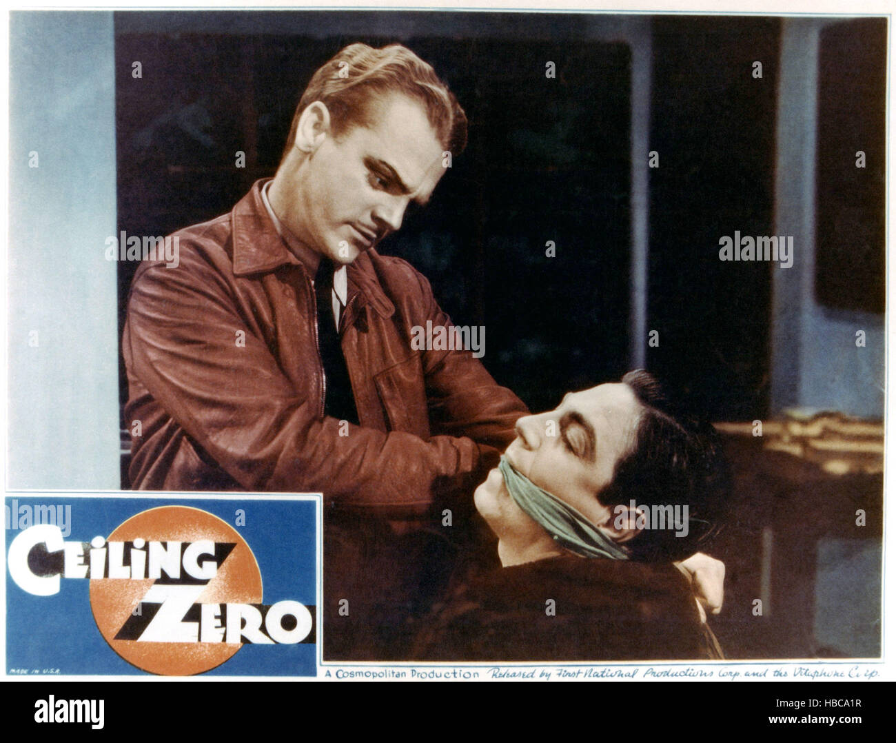 CEILING ZERO, James Cagney, Henry Wadsworth, 1936 Stock Photo - Alamy