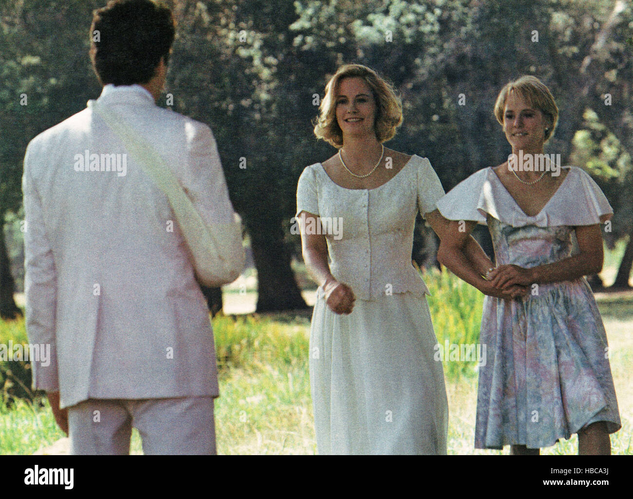 CHANCES ARE, from left: Robert Downey Jr., Cybill Shepherd, Mary Stuart ...