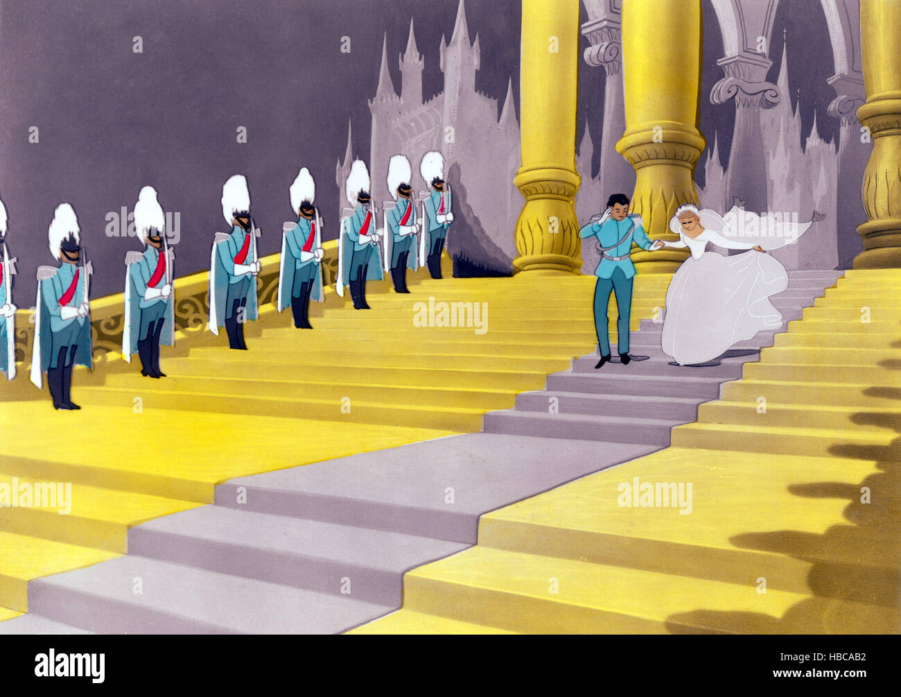 Cinderella Prince Charming And Cinderella 1950 Stock Photo Alamy