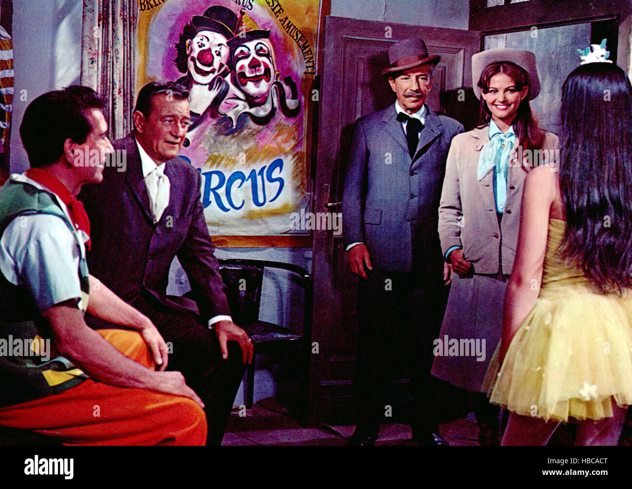 CIRCUS WORLD, Richard Conte, John Wayne, Lloyd Nolan, Claudia Cardinale ...