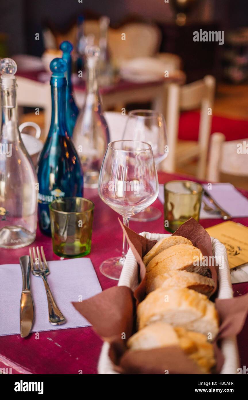 Italian traditional buffet in gourmet restaurant Stock Photo - Alamy
