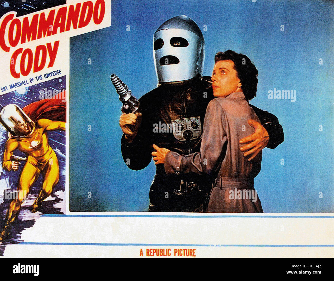 COMMANDO CODY: SKY MARSHAL OF THE UNIVERSE, center from left: Judd ...