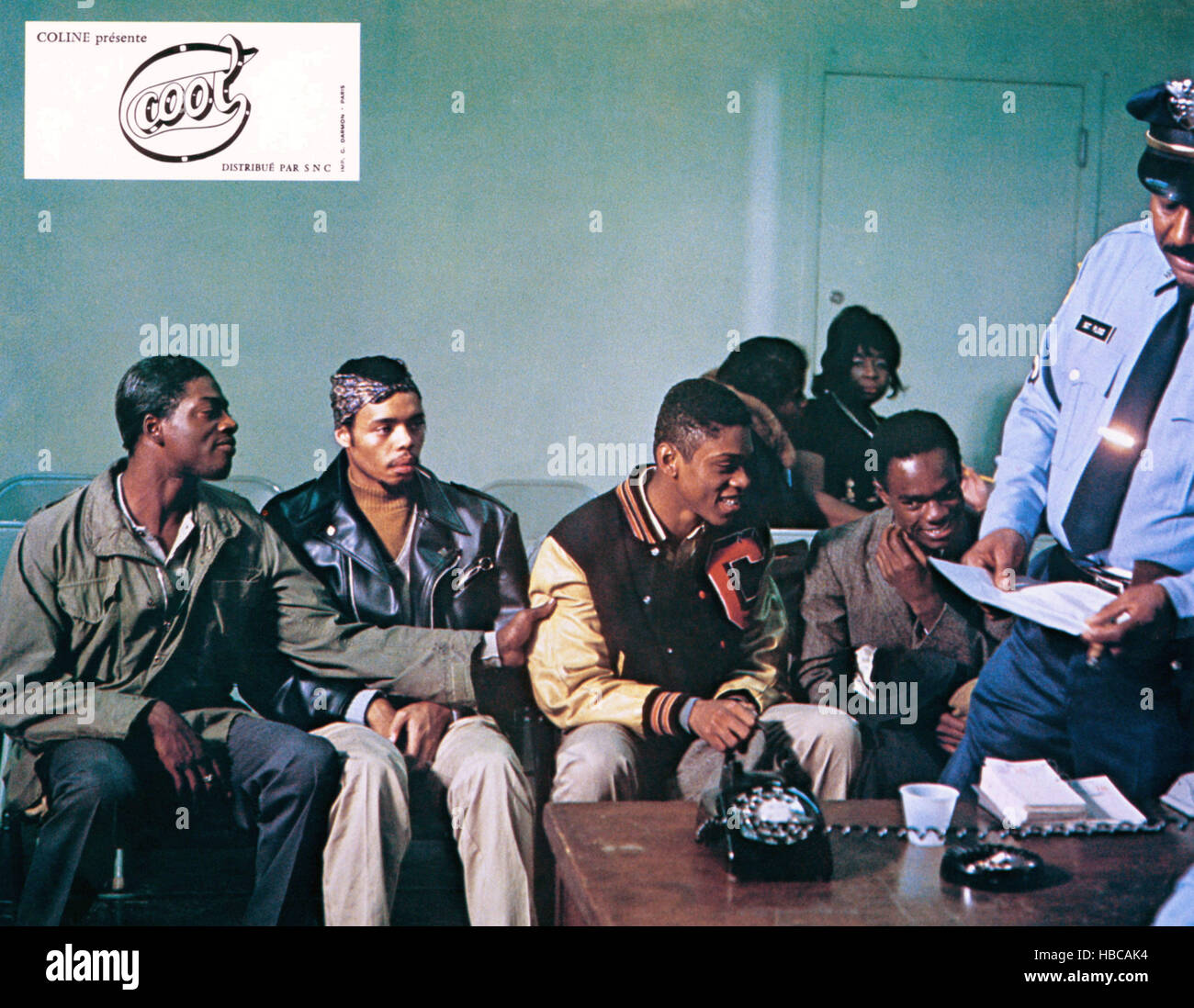 COOLEY HIGH, Lawrence Hilton-Jacobs (in letter jacket), Glynn Turman ...