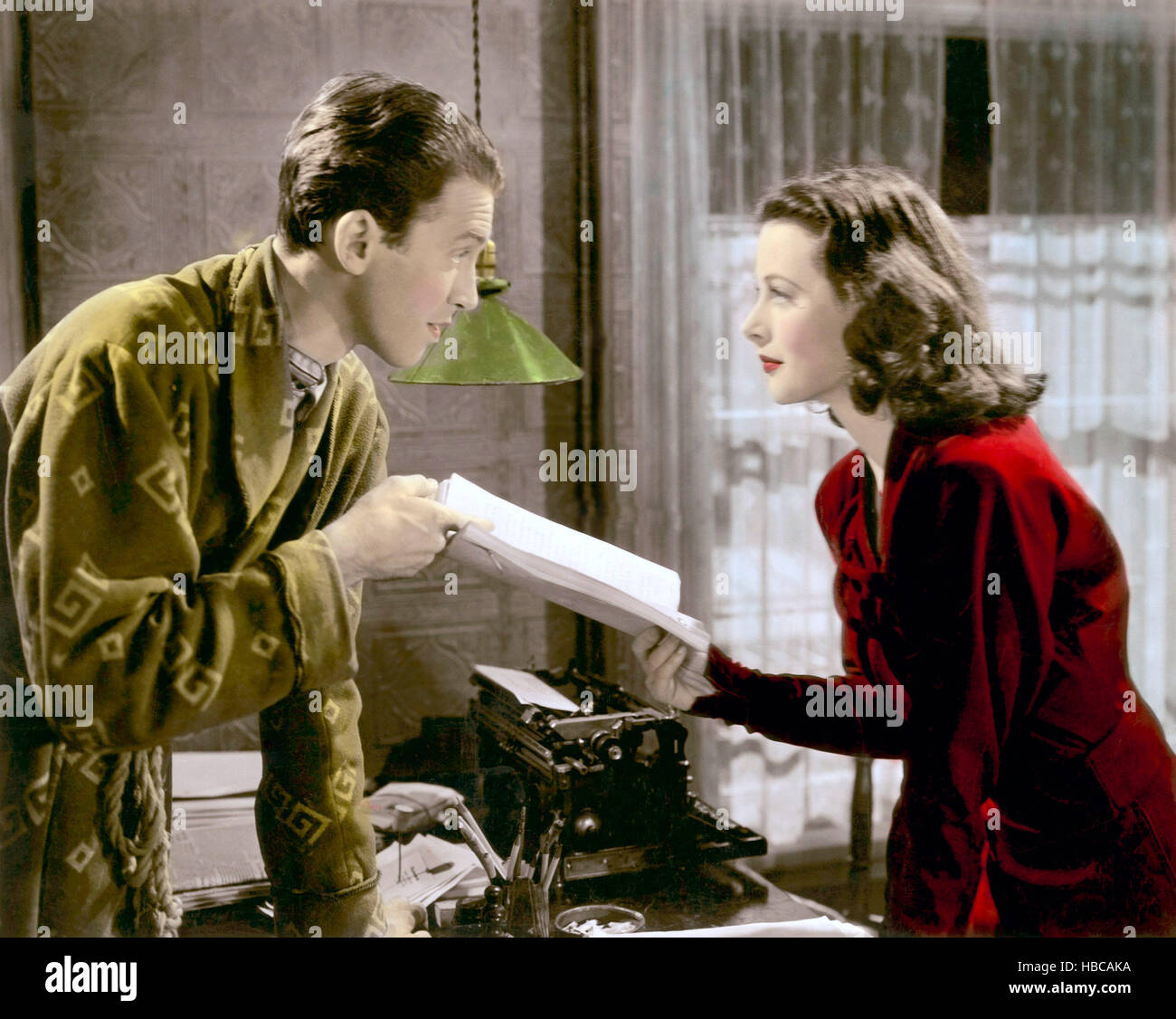 COME LIVE WITH ME, James Stewart, Hedy Lamarr, 1941 Stock Photo - Alamy