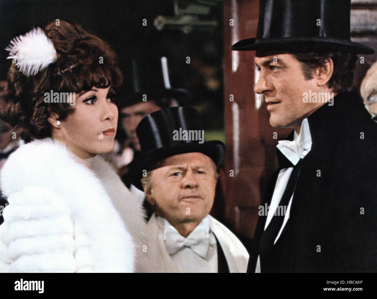 THE COMIC, Michele Lee, Mickey Rooney, Dick Van Dyke, 1969 Stock Photo ...