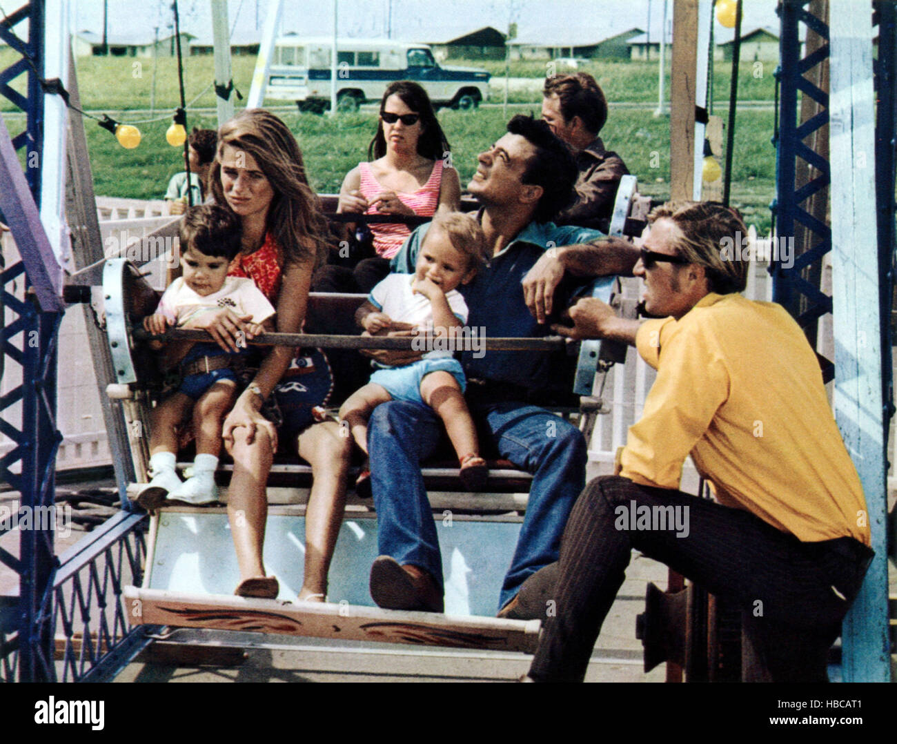 CORKY, seated front from left: Charlotte Rampling, Keith Jimenez (being ...