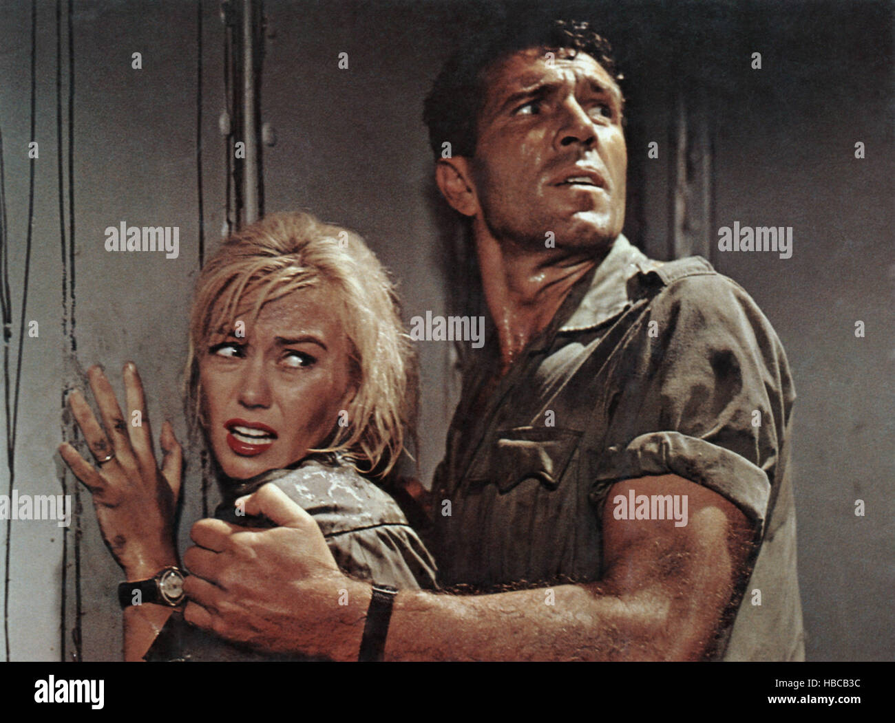 CRACK IN THE WORLD, Janette Scott, Kieron Moore, 1965 Stock Photo - Alamy