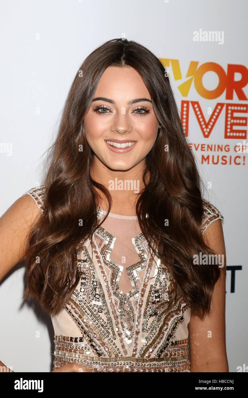 Ava Allan at the TrevorLIVE Los Angeles 2016 at Beverly Hilton Hotel on ...