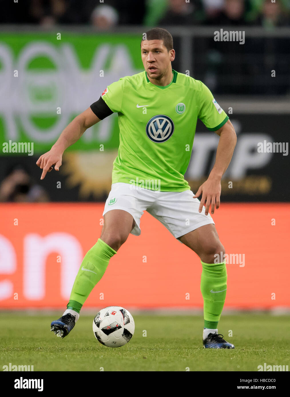 Wolfsburg, Germany. 3rd Dec, 2016. Wolfsburg's Jeffrey Bruma in action ...