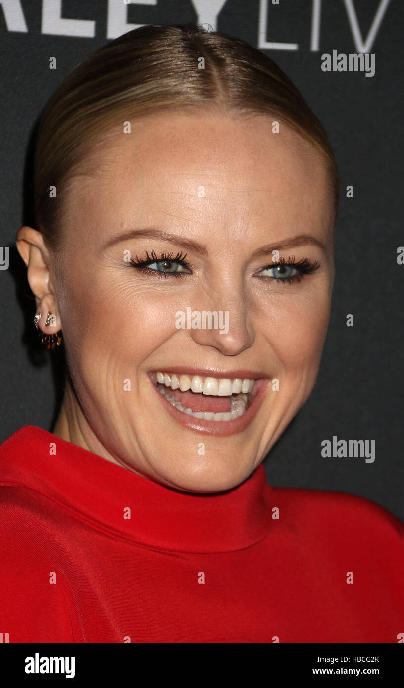 New York, USA. 5th Dec, 2016. Actress MALIN AKERMAN attends The Paley ...