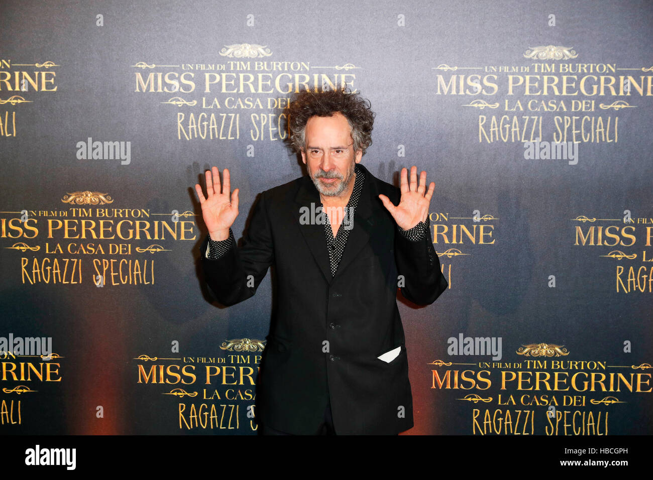 Rome, Italy. 5th Dec, 2016. Tim Burton attends Burton's 'Miss Peregrine ...