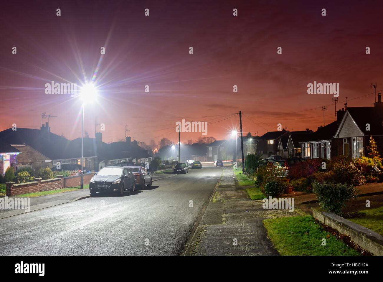 Hucknall, Nottinghamshire, UK. 06th Dec, 2016. Parts of North ...