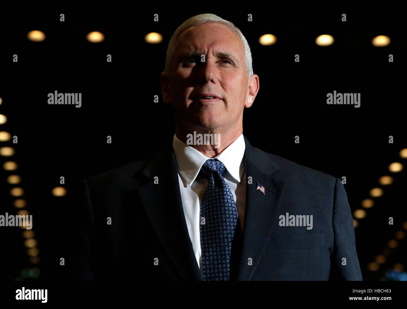 New York City. 5th Dec, 2016. United States Vice President Elect Mike ...
