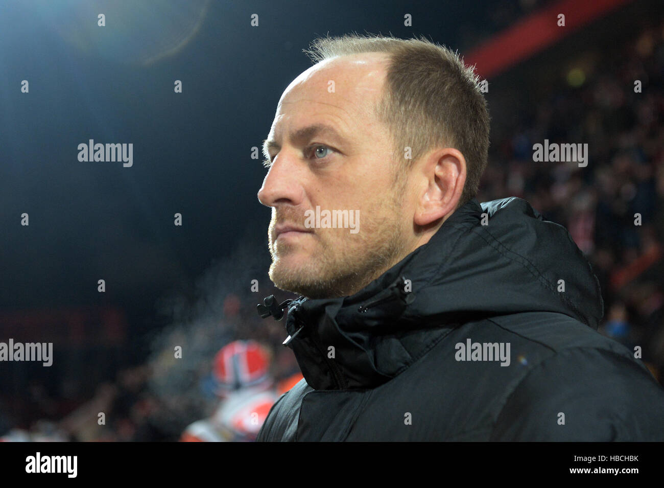 BraunSchweig coach Torsten Lieberknecht pictured during the 2nd German ...