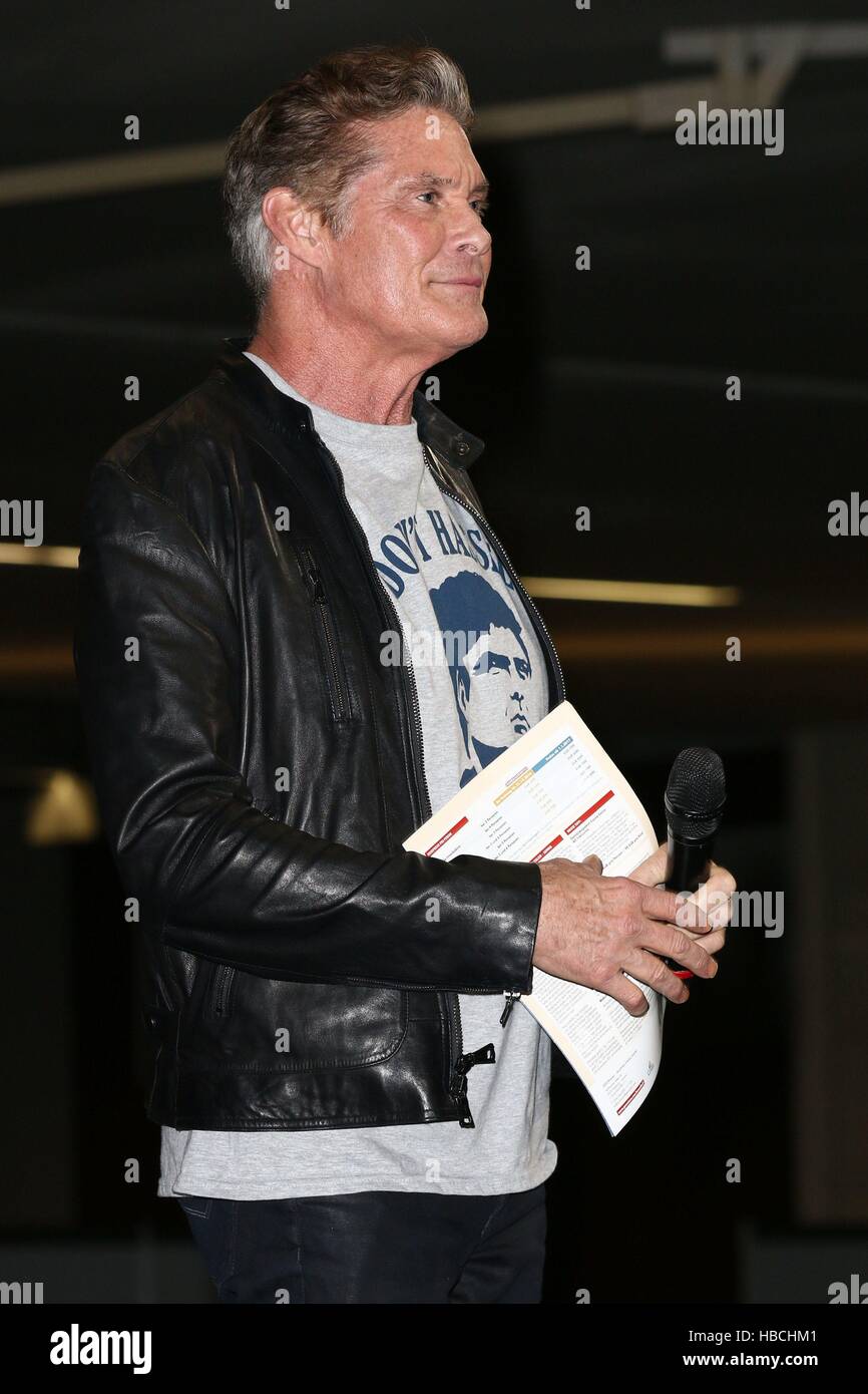 David hasselhoff comic con hi-res stock photography and images - Alamy