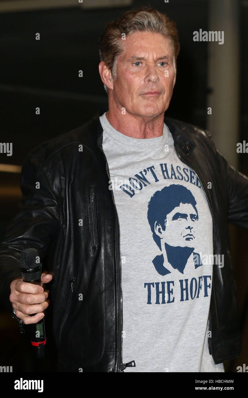 David hasselhoff comic con hi-res stock photography and images - Alamy