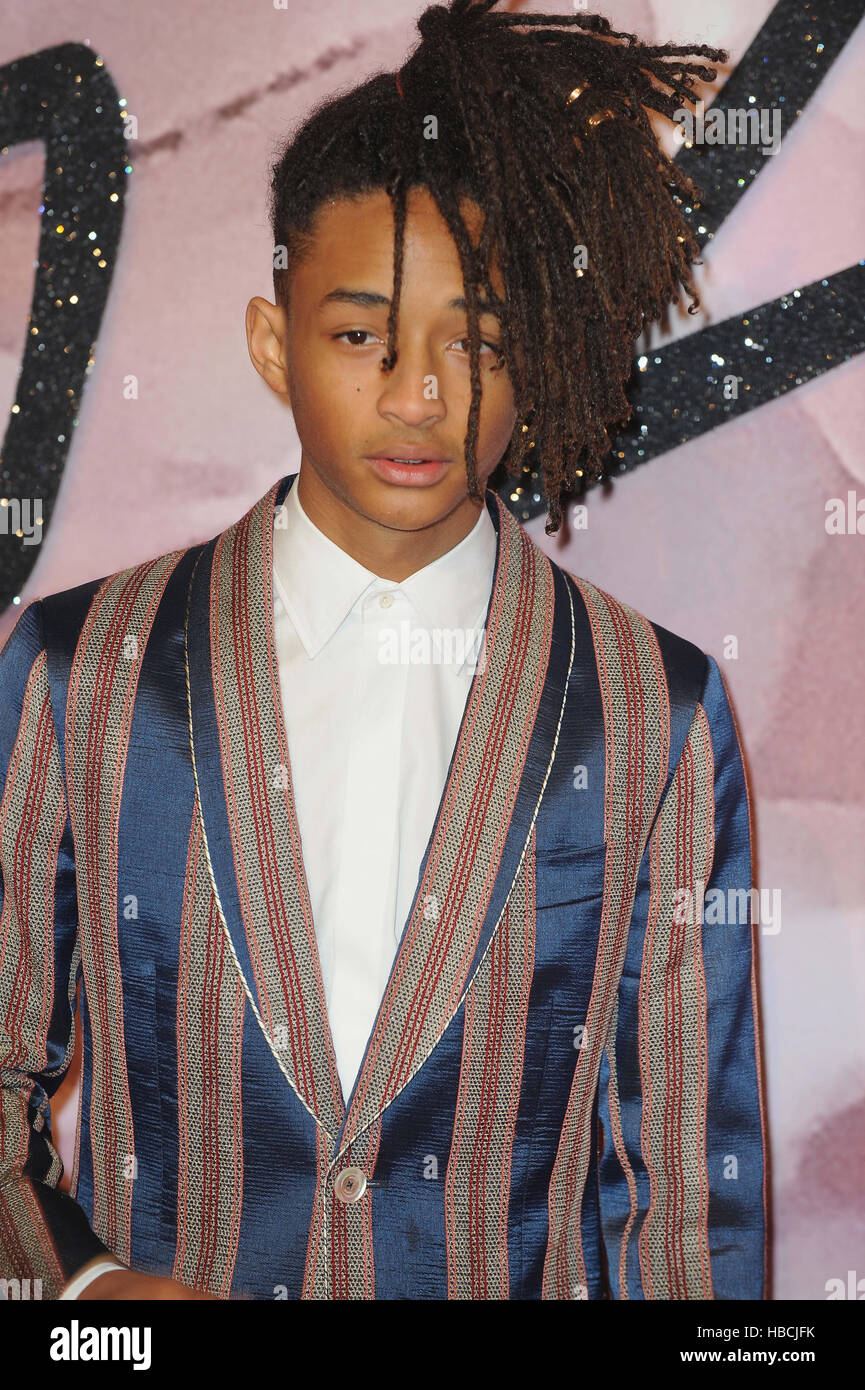 London, UK. 5th Dec, 2016. Jaden Smith attends The Fashion Awards 2016 ...