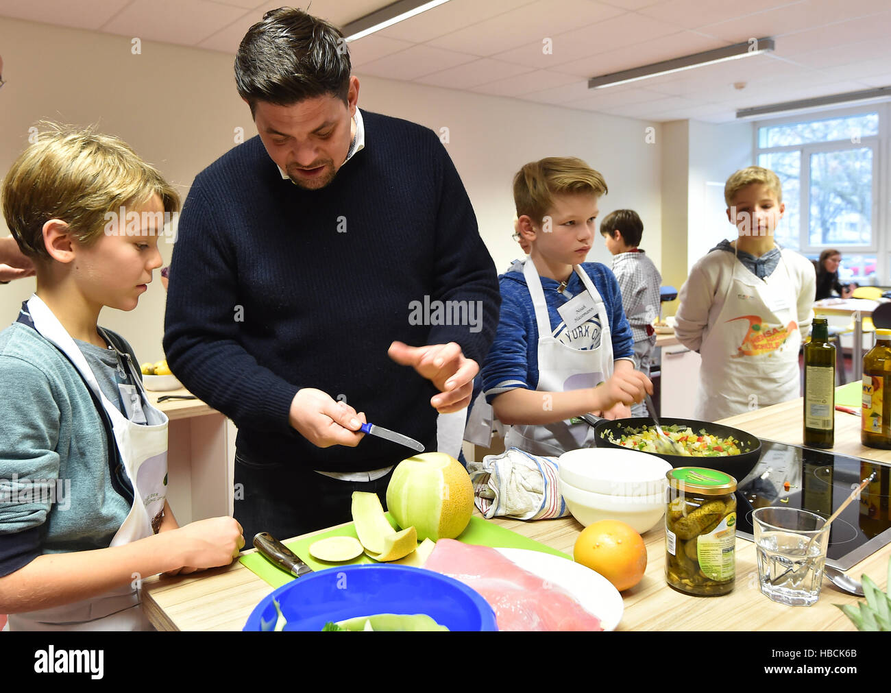 Potsdam, Germany. 06th Dec, 2016. German TV chef Tim Maelzer with ...