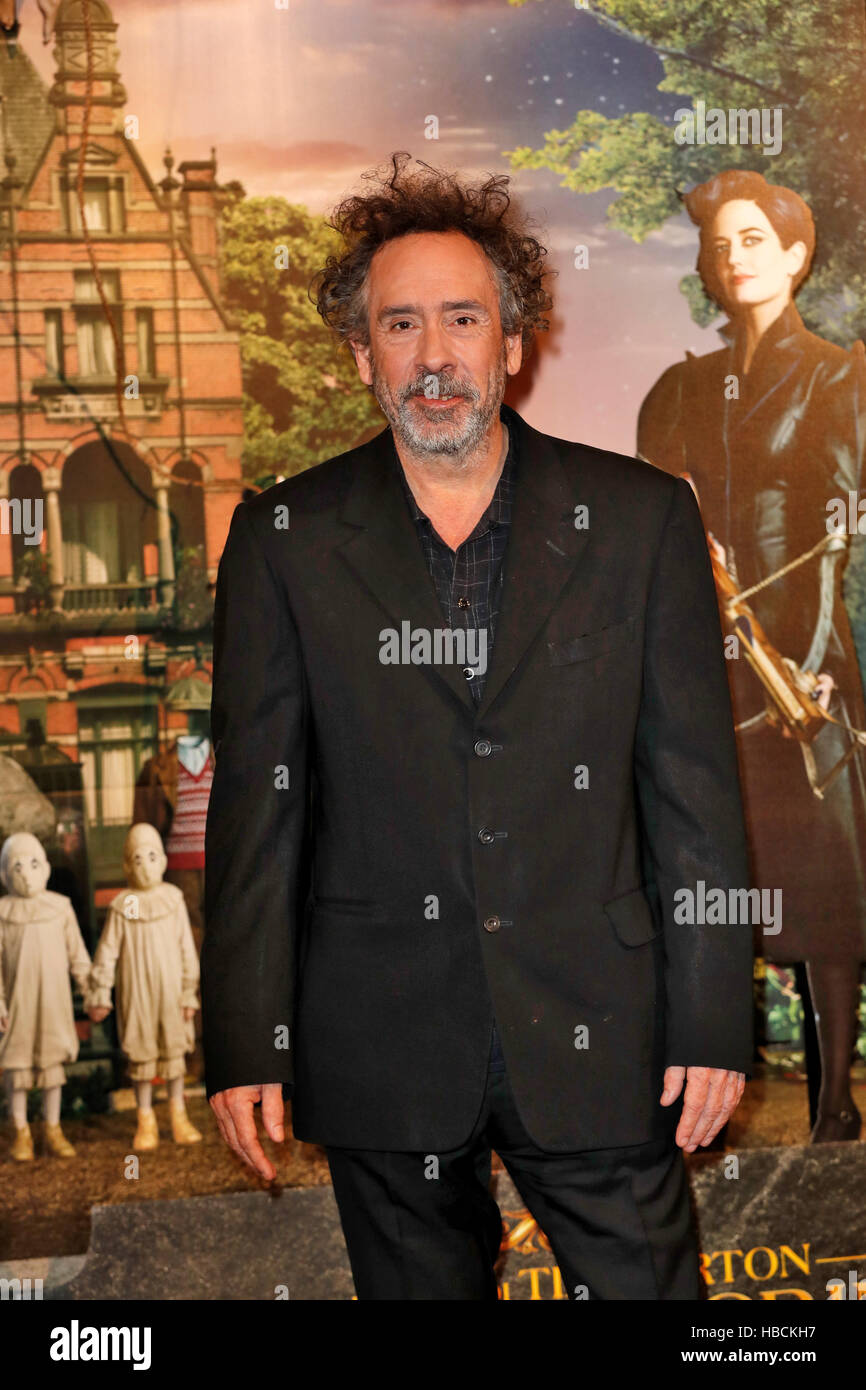 Rome, Italy. 6th Dec, 2016. Tim Burton attends the photocall of Burton ...