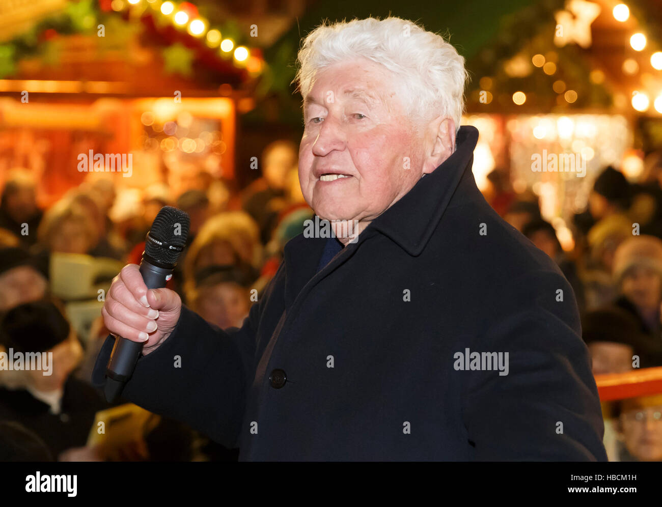 Karlsruhe, Germany. 06th Dec, 2016. Choral leader Gotthilf Fischer ...