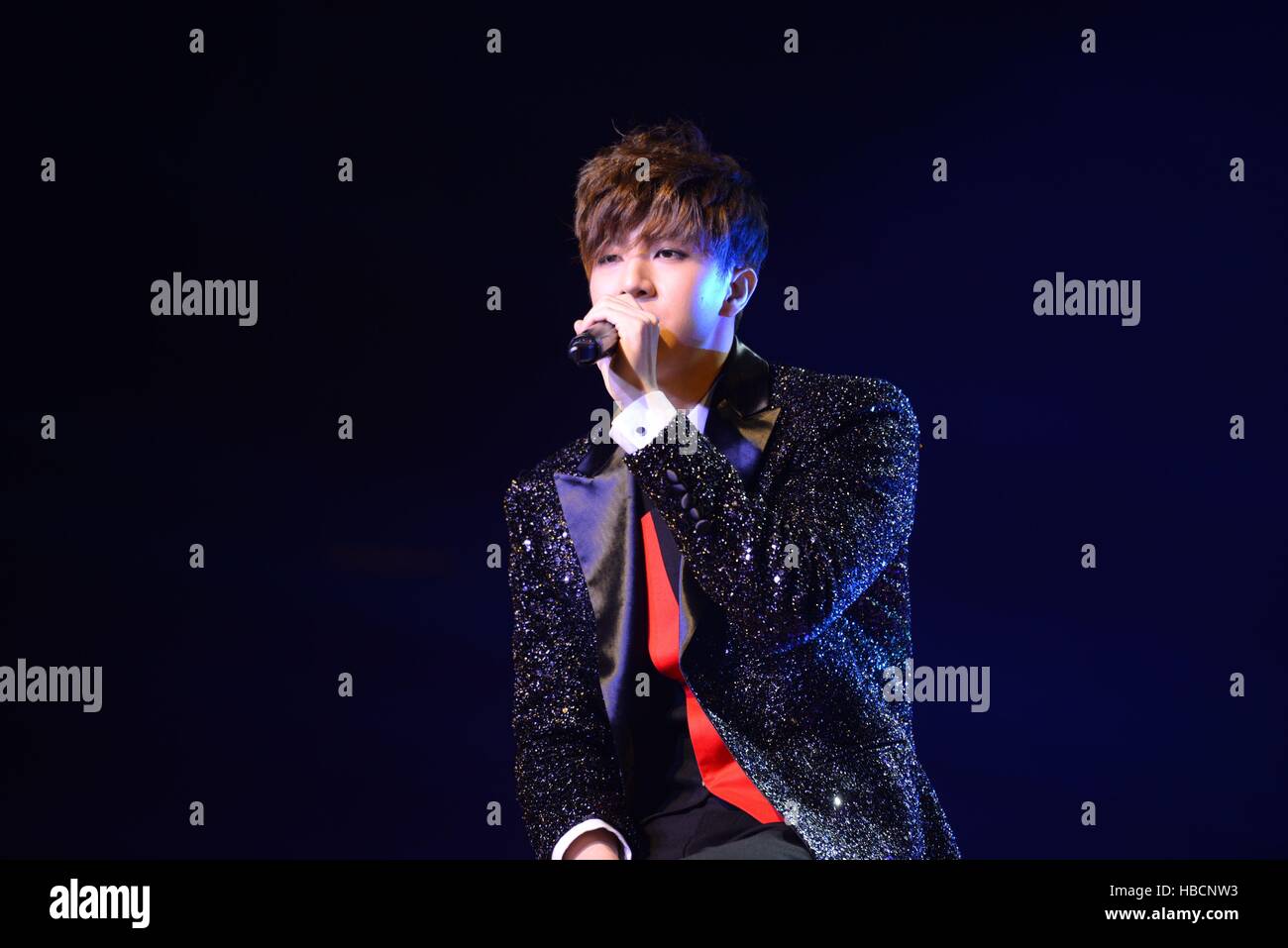 Seoul, Korea. 06th Dec, 2016. Park Sang Hyun holds showcase to promote ...