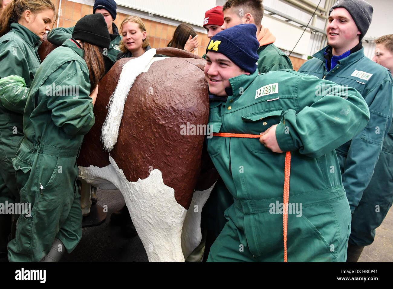 Life sized model of a cow hi-res stock photography and images - Alamy