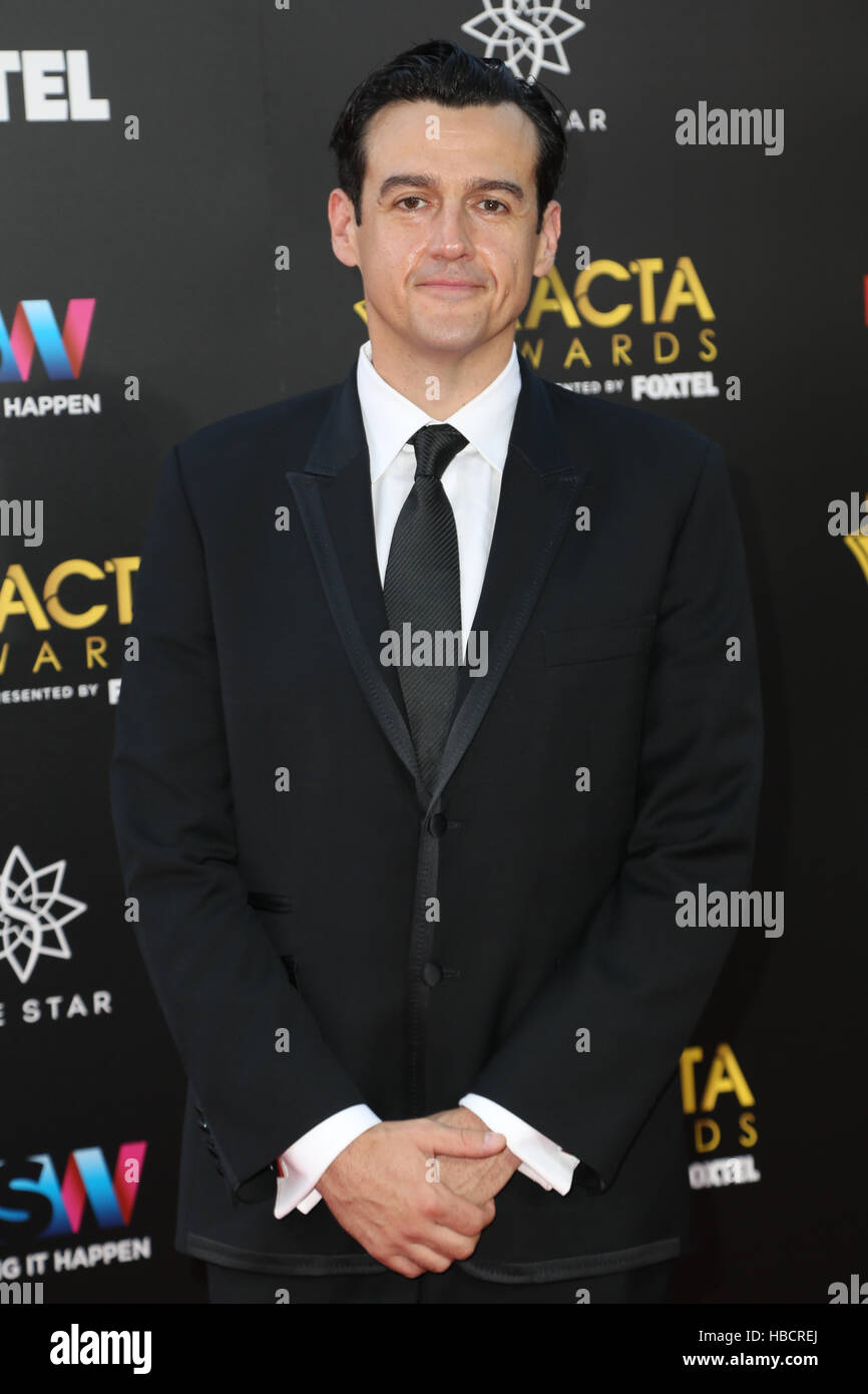 Sydney, Australia. 7 December 2016. Pictured: Sam Moran. Celebrities ...