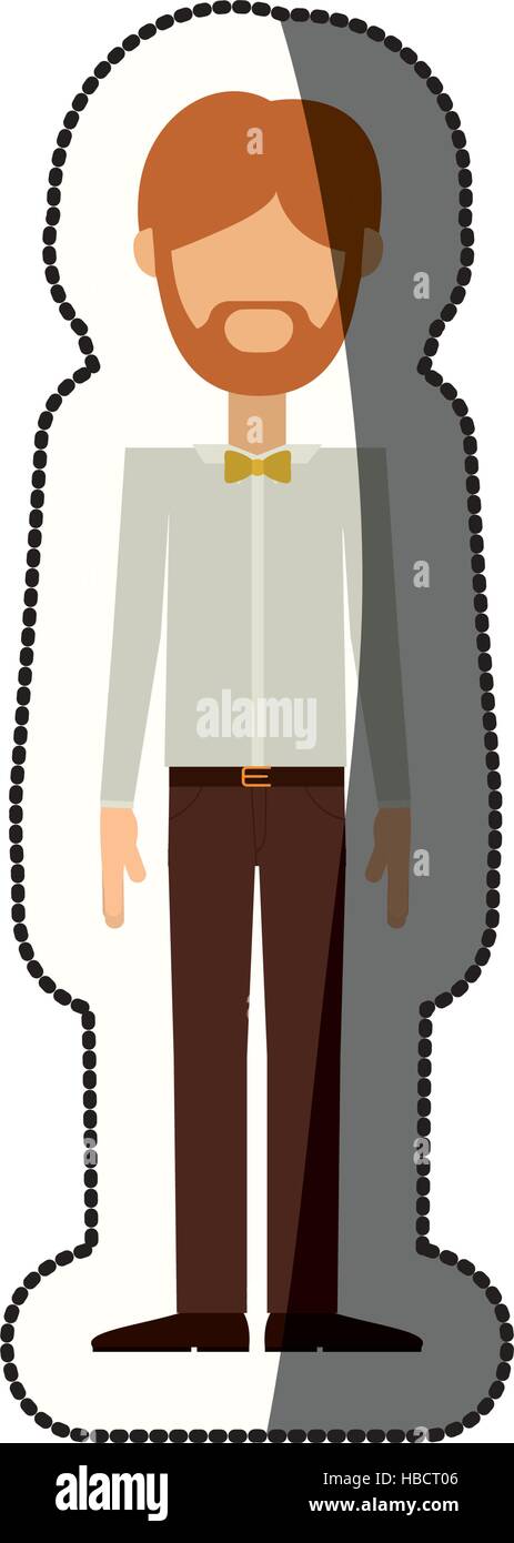 Man icon. Male avatar person people and human theme. Isolated design ...