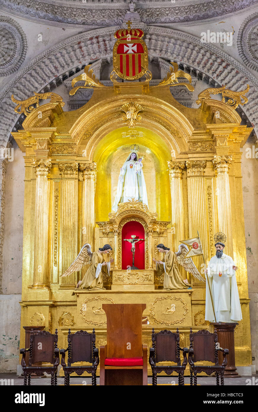 La Merced church in Antigua , Guatemala. La Merced was originally built ...