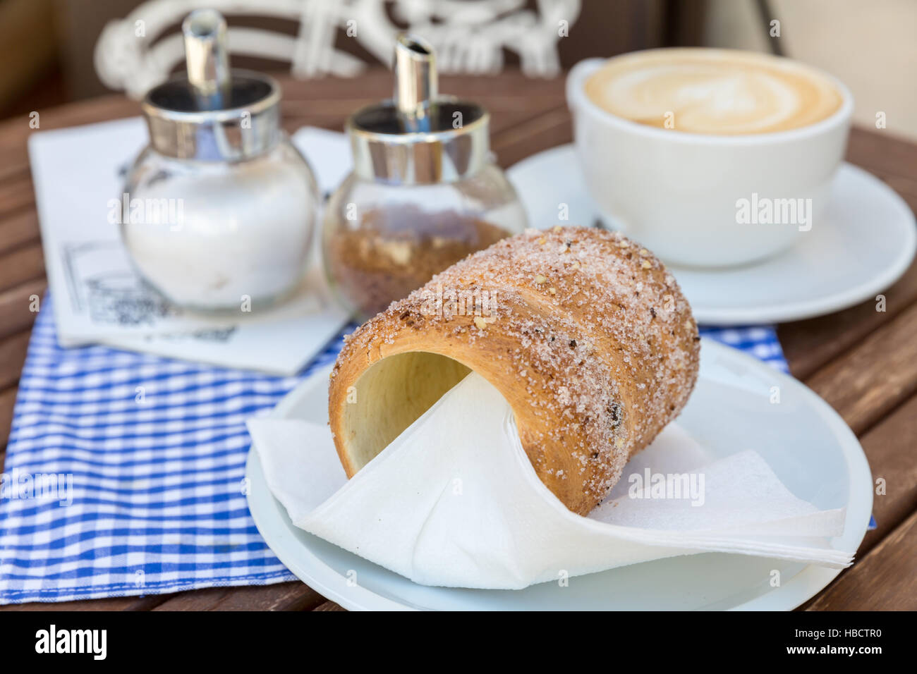 Trdelnik pastry hi-res stock photography and images - Alamy