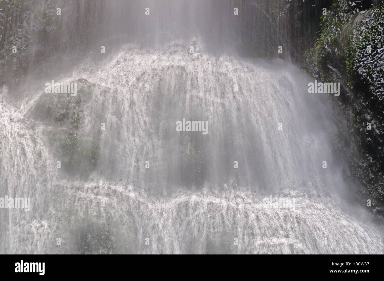 gentle falling water Stock Photo - Alamy
