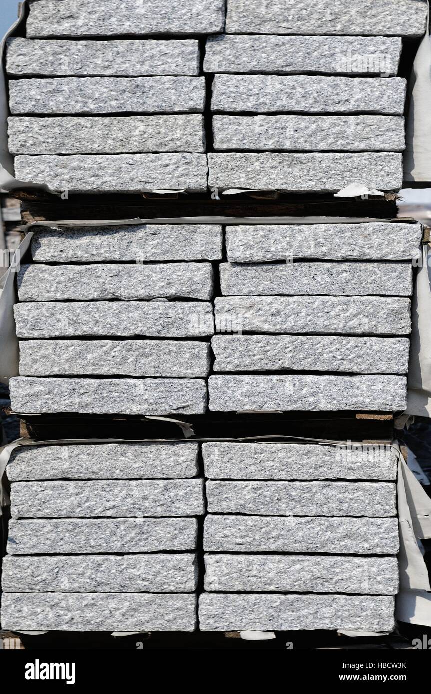 stacked granite slabs Stock Photo - Alamy