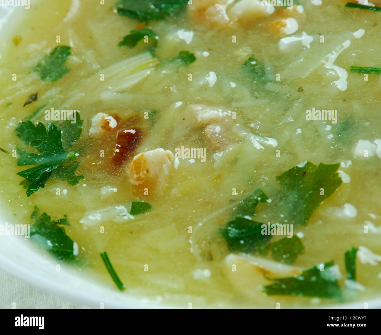 German soup hi-res stock photography and images - Alamy