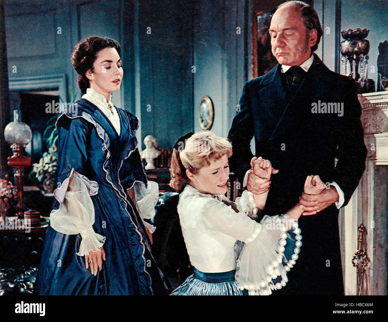 THE BARRETTS OF WIMPOLE STREET, from left: Jennifer Jones, Virginia ...