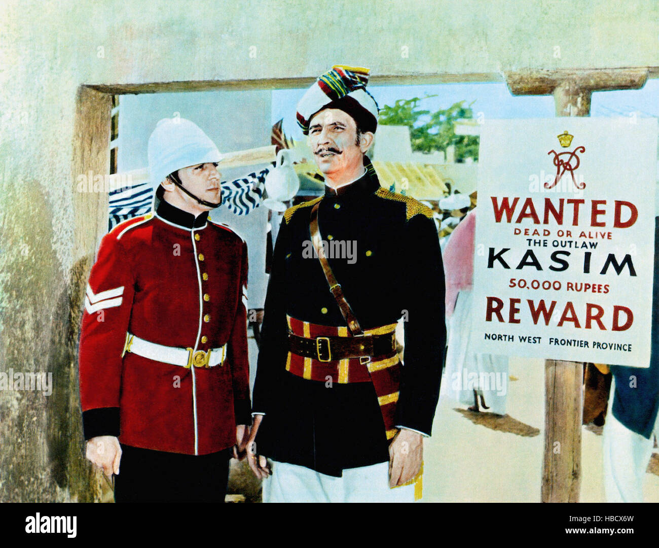 THE BANDIT OF ZHOBE, from left: Anthony Newley, Norman Wooland, 1959 Stock Photo - Alamy
