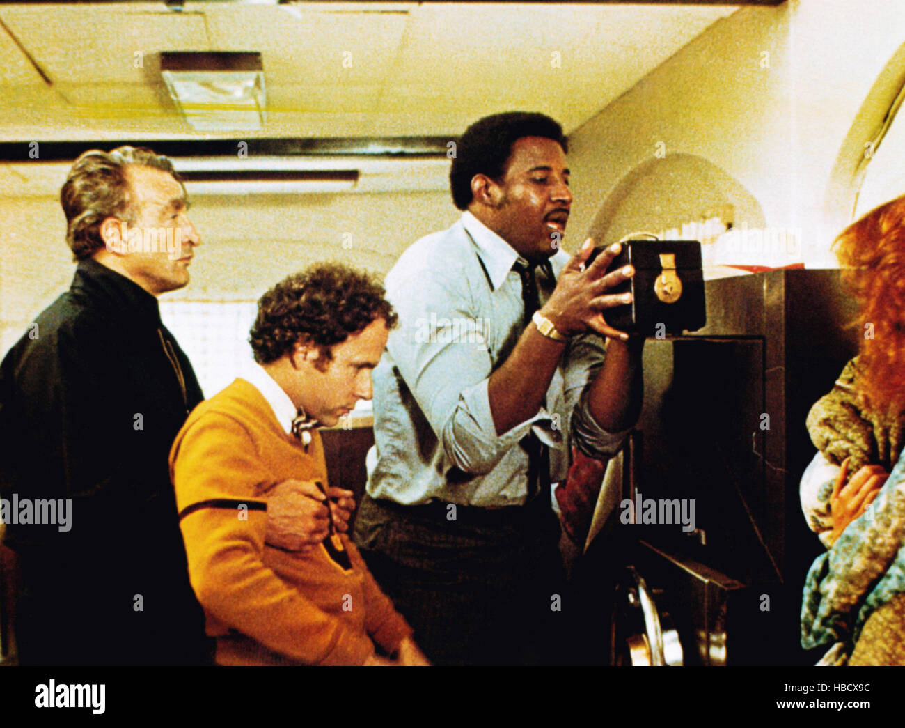 BANK SHOT, from left: George C. Scott, Bob Balaban, Frank McRae, 1974 ...