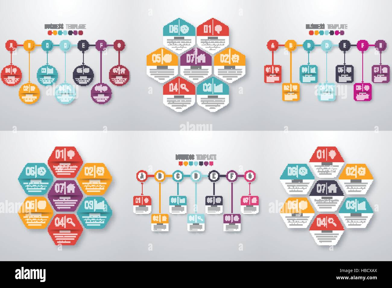 Set with infographics Stock Vector Image & Art - Alamy