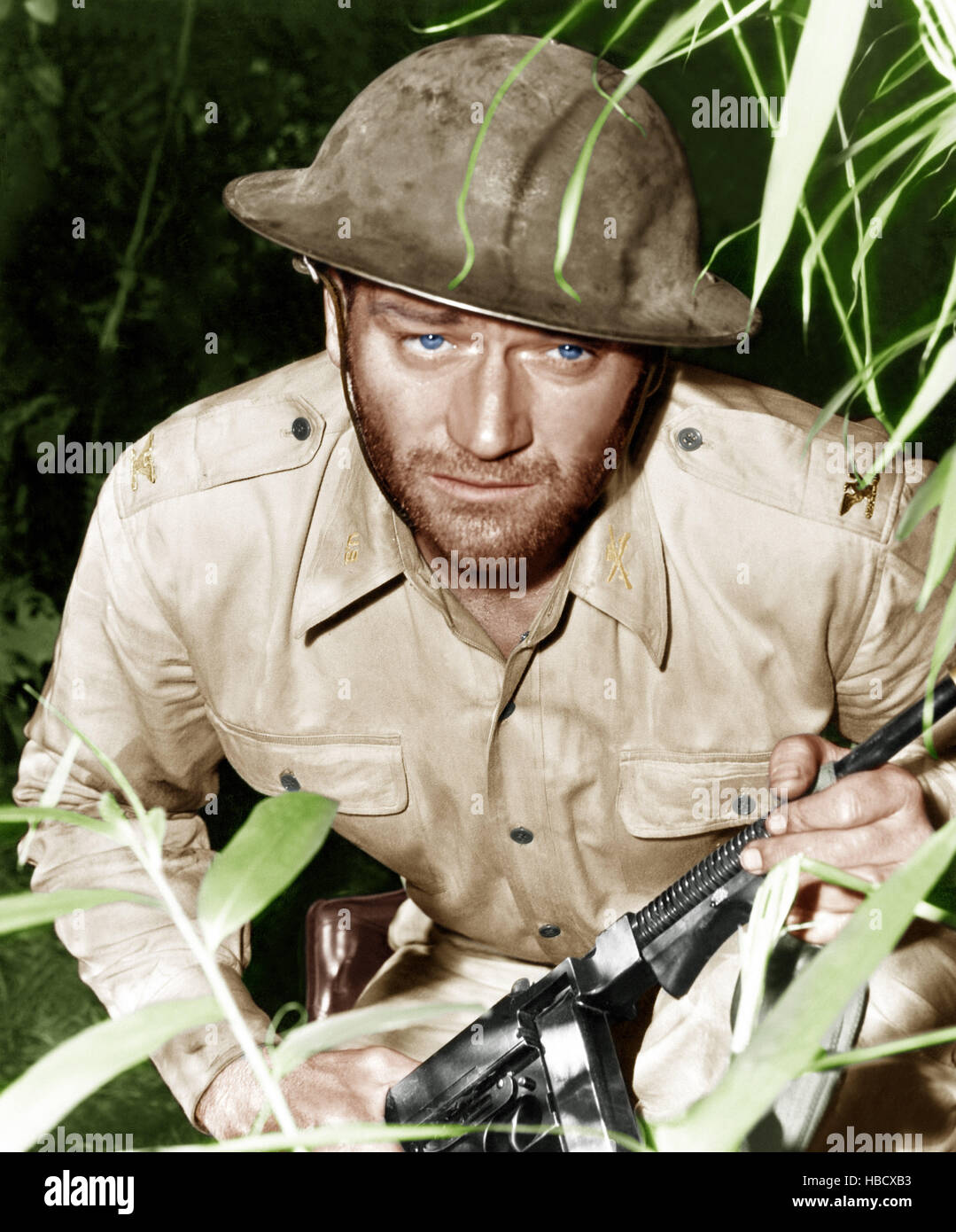BACK TO BATAAN, John Wayne, 1945 Stock Photo - Alamy