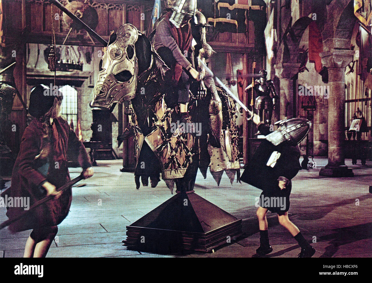 BEDKNOBS AND BROOMSTICKS, from left: Cindy O'Callaghan, Ian Weighill ...