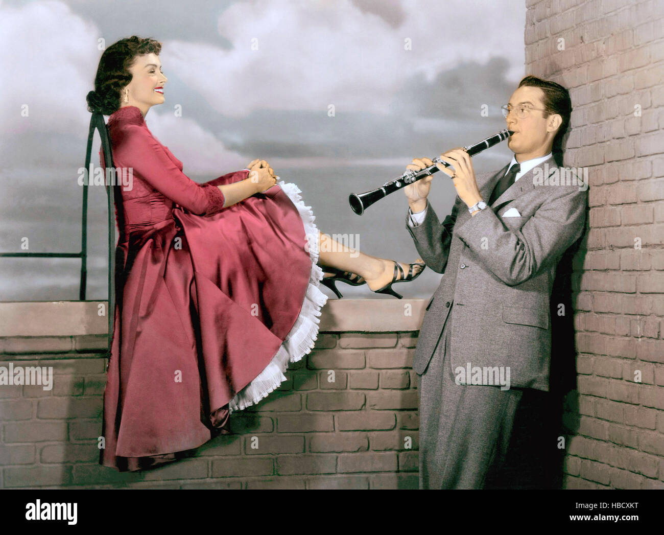 THE BENNY GOODMAN STORY, Donna Reed, Steve Allen, 1955 Stock Photo - Alamy