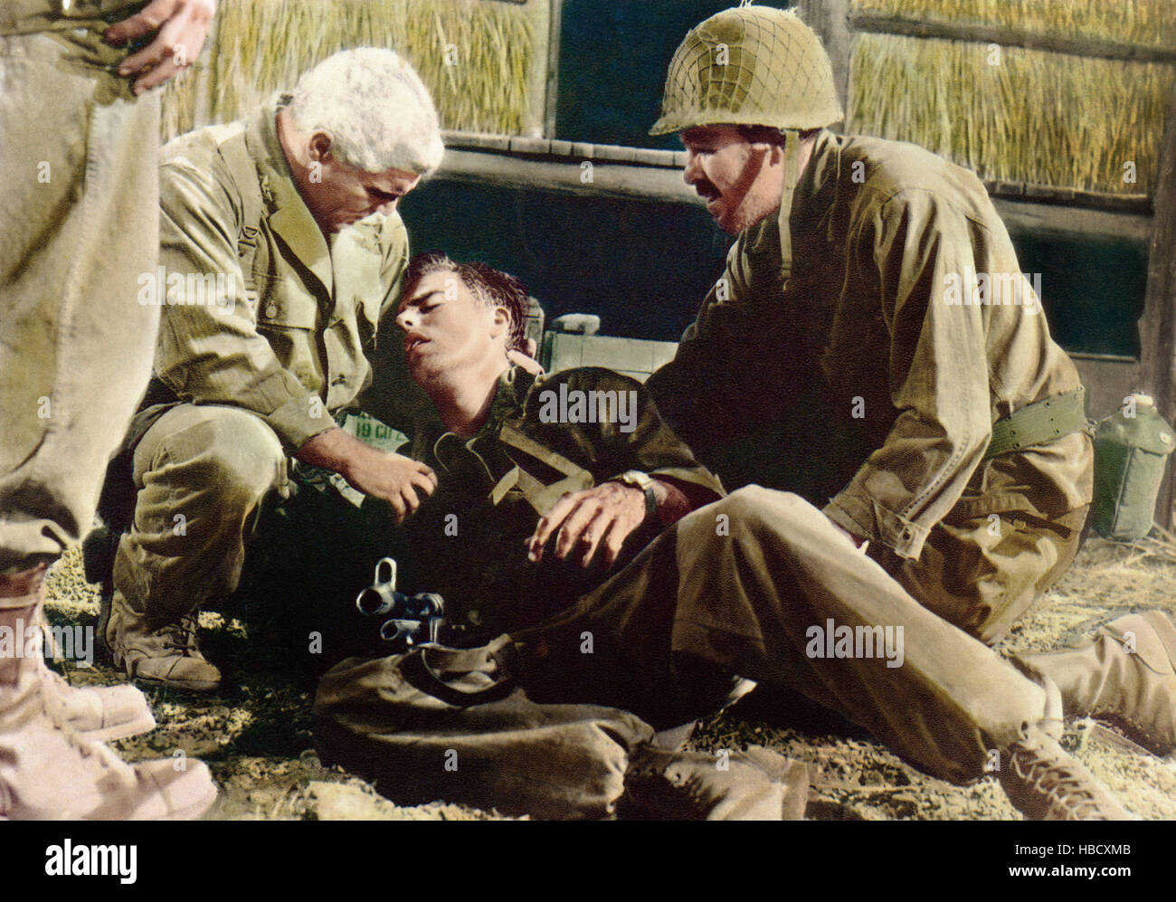 BETWEEN HEAVEN AND HELL, Frank Gerstle (white hair), Robert Wagner ...