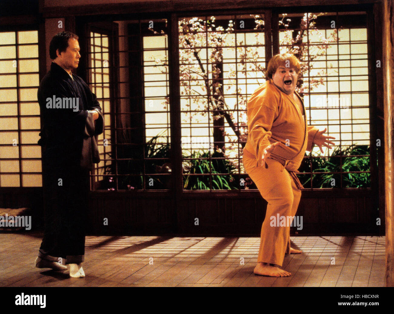 BEVERLY HILLS NINJA, from left: Soon-Tek Oh, Chris Farley, 1997 ...